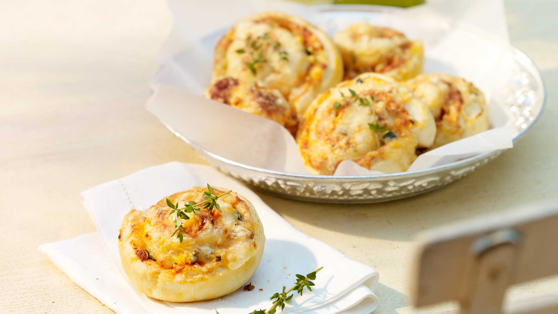 Vegetable pastries - Emmentaler AOP Switzerland